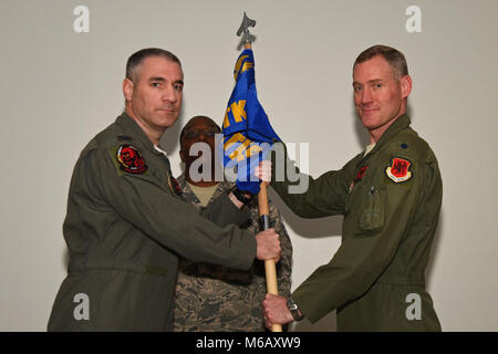 Col. Joseph, 432nd Operations Group commander, delivers remarks for the ...