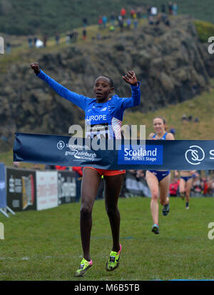 Yasmin Can crosses the finish line to win the Simplyhealth Great ...