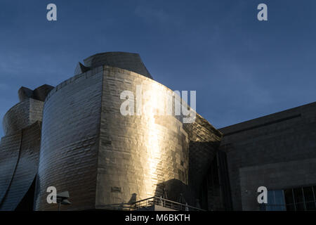 The Guggenheim museum, Inaugurated on October 18,1997, is one of the ...