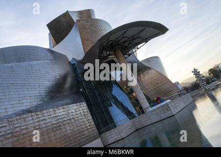 The Guggenheim museum, Inaugurated on October 18,1997, is one of the ...