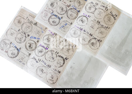 Electoral card, Italy Stock Photo - Alamy