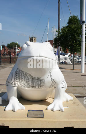 Toads in Hull inspired by Philip Larkin Toad poem Stock Photo - Alamy