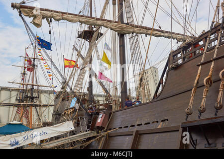 17th century Spanish Galleon Galeon Stock Photo - Alamy