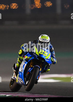 Andrea Iannone (Team Suzuki Ecstar) during the GP Catalunya Moto GP, on ...