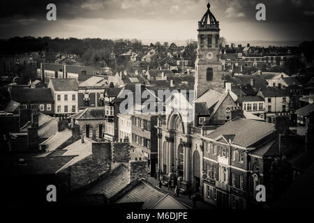 Pontefract Historic Market Town Stock Photo - Alamy