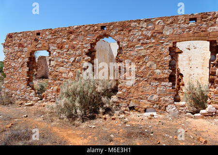 Goldfields ruin of the Premier Hotel from the early 19th century ...