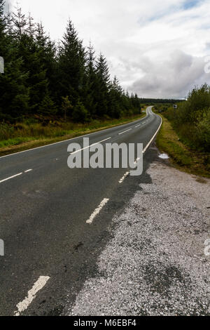 The Evo Triangle, including the B4501 a popular route for fast driving ...