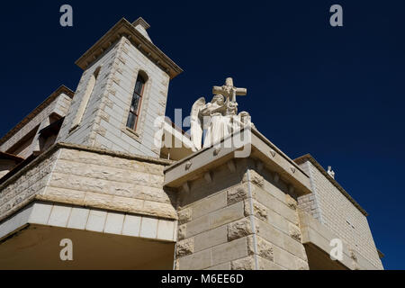 View St. Mariam or Mar Maroun Maronite Church in the council of Jish or ...