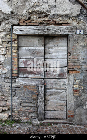Old wooden door Stock Photo - Alamy