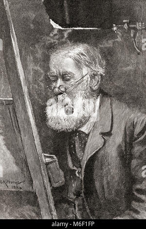 . English: John Absolon (1815-1895), The Transept from the South ...