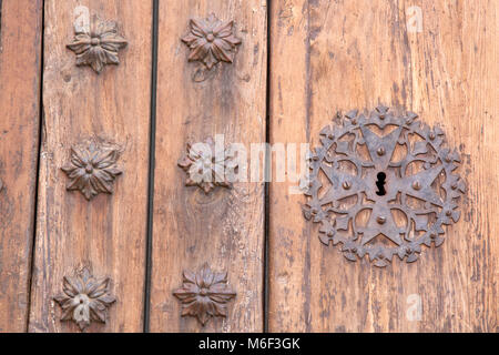 Church Door Lock, Pollenca, Majorca, Spain Stock Photo - Alamy