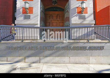 Exterior view of the Seventh Regiment Armory (Park Avenue Armory), a ...