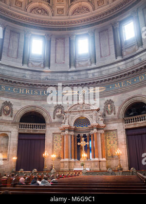 Inside the Marble Church / Frederik's Church / Frederiks Kirke- in ...