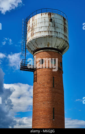 water tower structure round architecture storage Stock Photo - Alamy