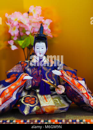 Japan festival doll in Hinamatsuri, also called Doll's Day or Girls ...