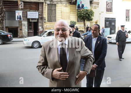 Cairo, Egypt. 04th Mar, 2018. Moussa Mostafa Moussa, Leader of the ...