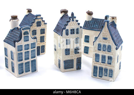 Ceramic Dutch houses on sale in Amsterdam Netherlands EU Stock Photo ...