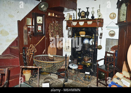 Old cast iron Victorian kitchen range, Southwell Workhouse ...