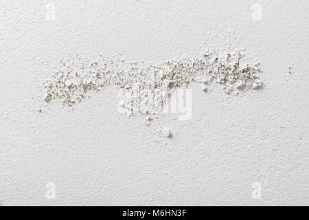 Moisture damaged white wall texture Stock Photo - Alamy