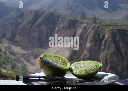 Peruvian Green Cactus Pear, Colca Canyon, Peru Stock Photo - Alamy