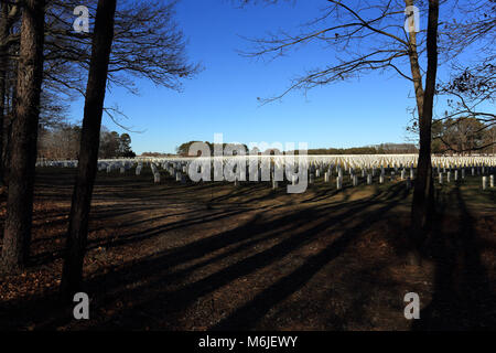 Calverton National Cemetery Long Island New York Stock Photo - Alamy