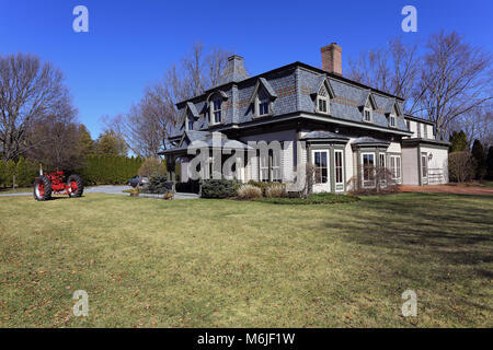 The Jamesport Manor Inn restaurant Jamesport Long Island New York Stock ...