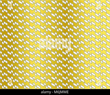 Parallelogram geometric shape yellow color vector Stock Vector Image ...