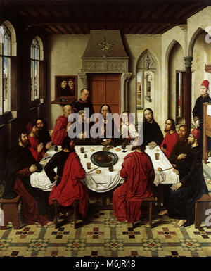 The Last Supper by Dieric Bouts Stock Photo - Alamy