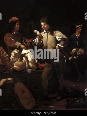 Michiel Sweerts' painting 'In the Studio' captures an artist's ...