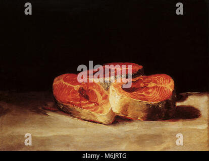 Francisco de Goya - Still Life with Golden Bream Stock Photo - Alamy