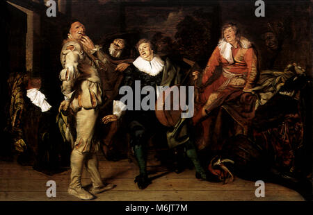The Actors' Changing Room 1635 by Pieter Codde Stock Photo - Alamy