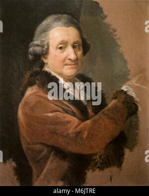 Pompeo Batoni, Pompeo Girolamo Batoni self portrait, (1708 –1787 ...