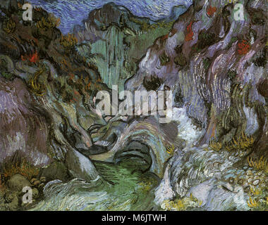 Ravine, Vincent van Gogh, 1889 Stock Photo - Alamy