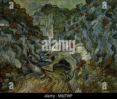 Ravine, Van Gogh, Vincent Willem, 1889 Stock Photo - Alamy