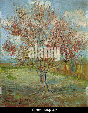 Vincent van Gogh, The Pink Peach Tree 1888 Oil on canvas. Van Gogh ...