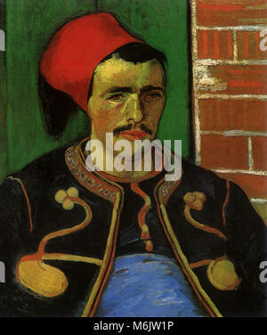 The Zouave, by Vincent Van Gogh, 1888, Dutch Post-Impressionist ...