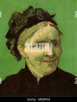 'Portrait of the Artist's Mother' by Vincent van Gogh, painted in 1888 ...