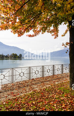 como lake landscape in sorico italy Stock Photo - Alamy