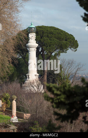 The Janiculum Lighthouse is also called the Lighthouse of Rome or the ...