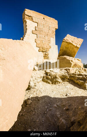 Ruined Temple of Amun at Umm 'Ubeida, Siwa, Egypt Stock Photo - Alamy