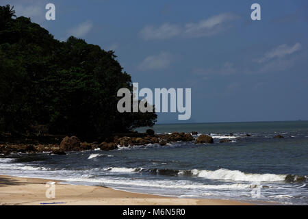 Damai Beach, facing the South China Sea, Kuching, Sarawak, Malaysia ...
