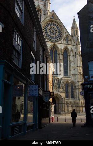 Spring morning at York Minster, city of York, England Stock Photo - Alamy