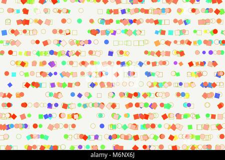Background abstract ellipse & square box pattern for design. Style of ...