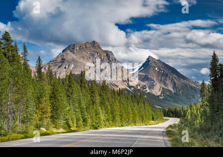 Molar Mountain, Mount Hector, in Park Ranges, Canadian Rockies, from ...