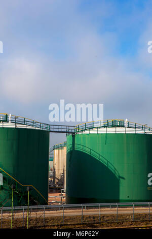 LNG storage tanks,Hamburg, Germany, Europe Stock Photo - Alamy