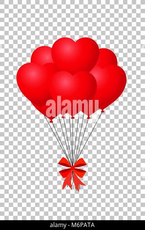 Isolated hearts balloons vector design Stock Vector Image & Art - Alamy