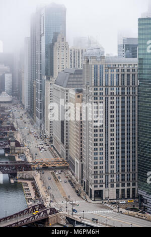 View of buildings on downtown Chicago Stock Photo - Alamy