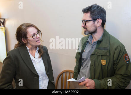 Mike Reynolds SHEN Visit Stock Photo - Alamy