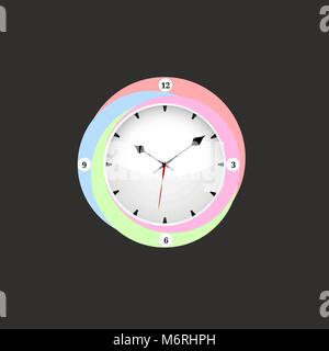 Time or clock icon. Stock Vector illustration isolated on white ...