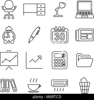 Computer chair icon. Simple illustration of computer chair vector icon ...